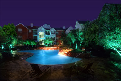 Apartment Complex Retrofitting Lighting Using LED Fixtures | Houston TX